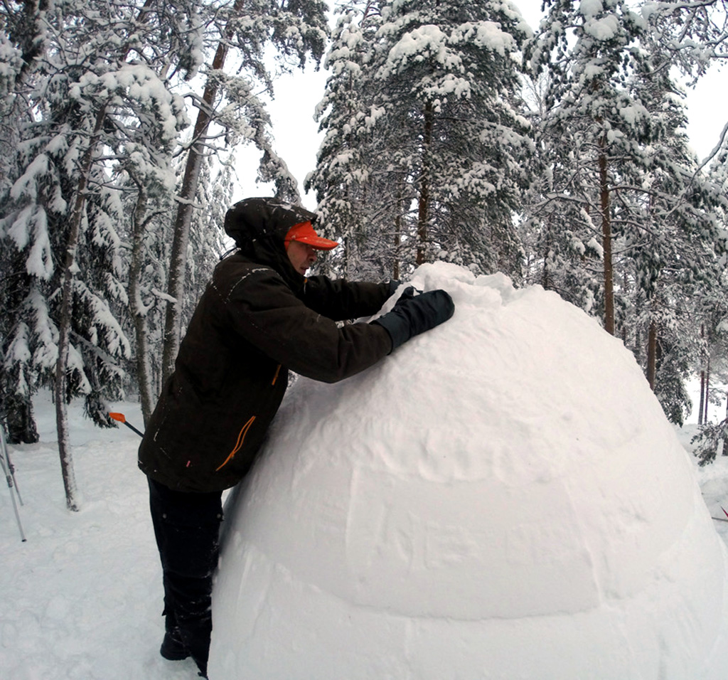 Iglun teossa Etelä-Konneveden kansallispuistossa - Retkipaikka