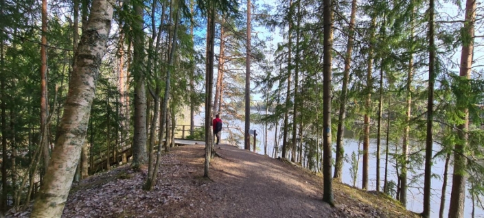 Alakylän luontopolku Kouvolassa: Luonnontilaista metsää ja kuuma linja ...