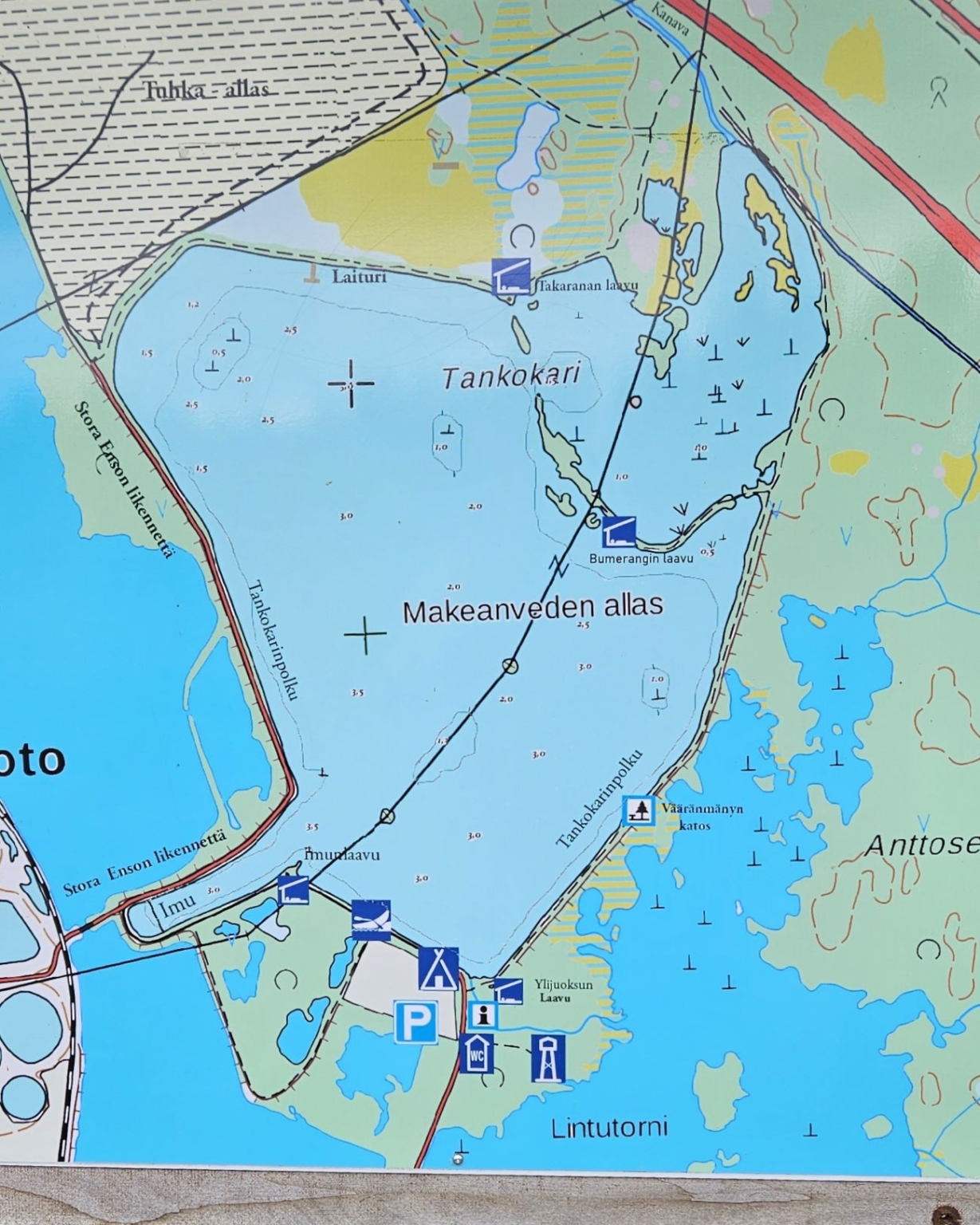 Veitsiluodon makeavesialtaan ympäri - tällainen on Tankokarin polku ...